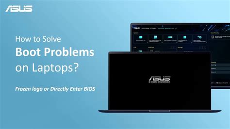 How to Solve Boot Problems on Laptops? (Frozen logo or Directly Enter BIOS) | ASUS SUPPORT - YouTube