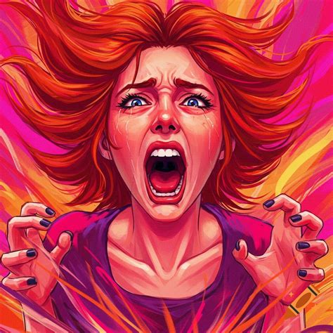 Kelly Screaming On Craiyon