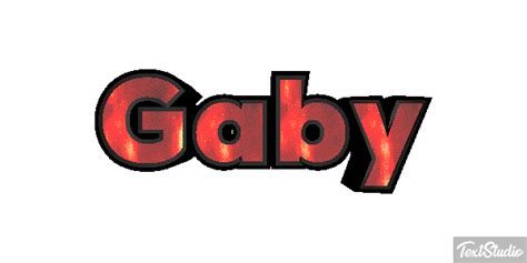 Gaby Vorname Logo Designs In Animierten S