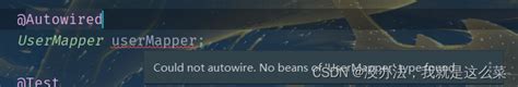 学习mybatis时遇到的问题mybatis注解开发遇到的问题 Csdn博客