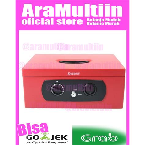 Jual Krisbow Cash Box Merah Shopee Indonesia