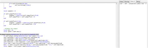 Lua Script Gun Error Programming Leadwerks Community Best Game