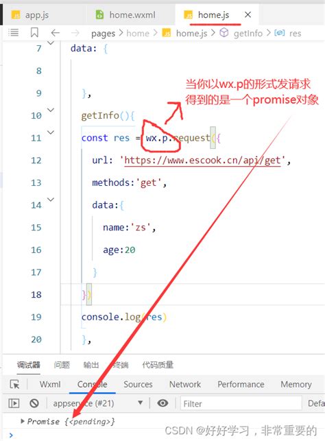 Day09 小程序api的promise化小程序promise Request Csdn博客