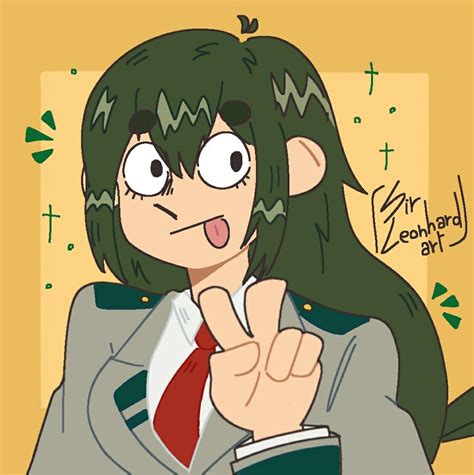 Pixel Tsuyu Art From My Instagram Sir Leonhard Art R Bokunoheroacademia