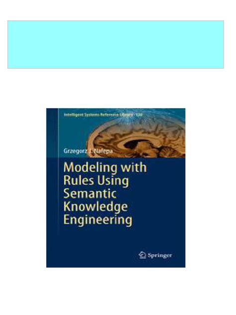where can buy modeling with rules using semantic knowledge engineering