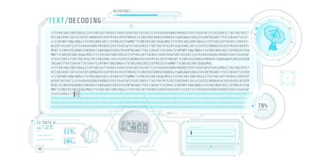 Premium Vector Radio Telescope Data Processing Interface With Text Decoding