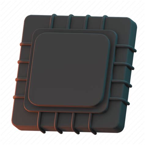 Processor Cpu Memory Chip Microchip Computer Hardware Icon Processor Cpu Memory Chip Microchip Computer Hardware Icon