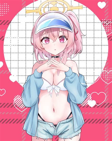 Mcr Roggle Serina Blue Archive Blue Archive Highres 1girl Bare