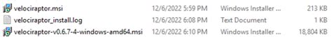 velociraptor fails install on dc and wef · issue 869 · clong