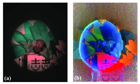 A The False Color Map Of The Raw Active Hsi Data Cube Constructed Download Scientific