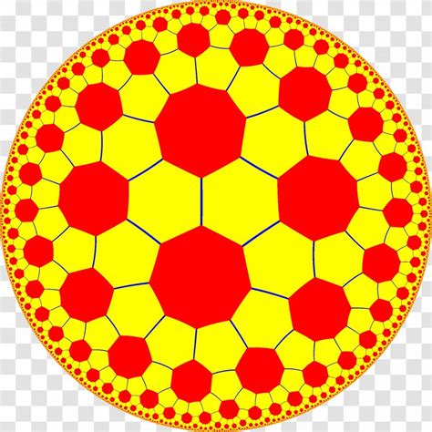 Truncated Order 7 Triangular Tiling Tessellation Truncation Heptagon