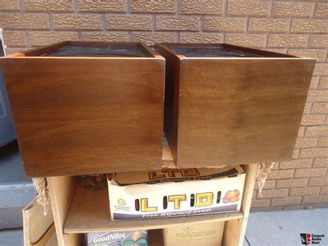 Vintage Ar 2ax Speakers Older Version With Treated Cloth Edge Surrounds