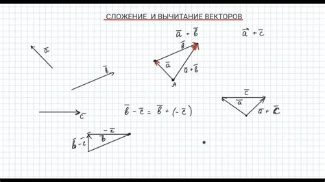 действия с векторами Youtube
