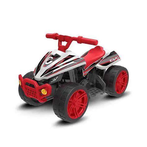 Quad électrique Wheelies Evo Quad Bike Rouge Ergonomique