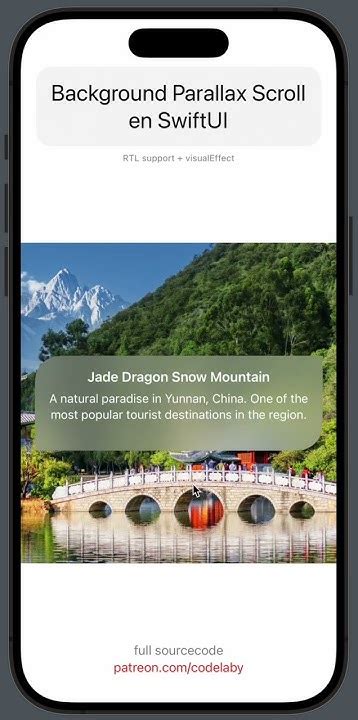 Background Parallax Scroll En Swiftui Rtl Support Youtube