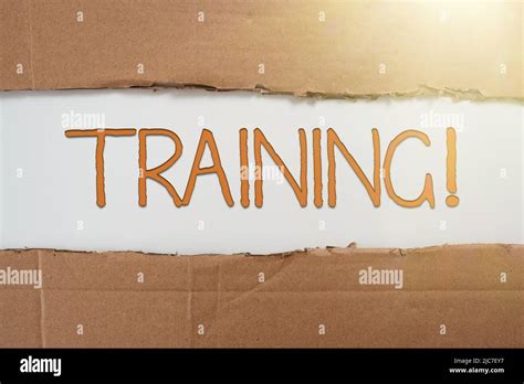 Inspiration Showing Sign Training Business Idea An Activity Occurred