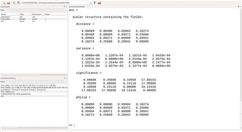 Displaying All Matrices Produced By The Smithsmmdm Function