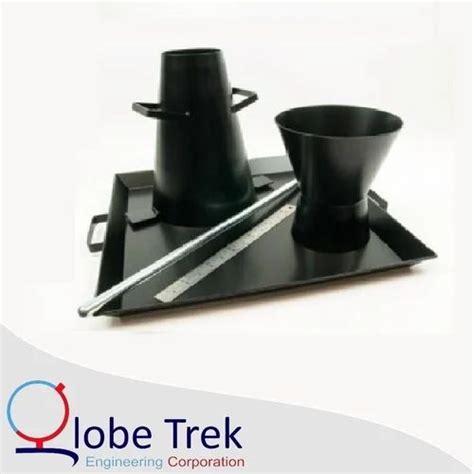 Slump Test Set Bs And Astm Cw Slump Cone Base Plate Steel Rule Tamping