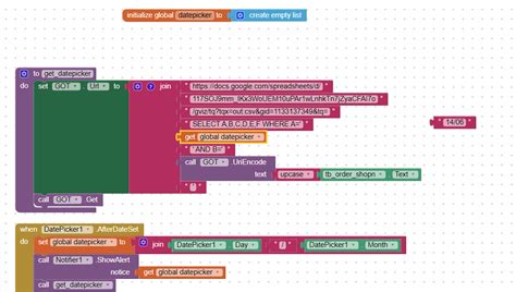 Issue With Datepicker Mit App Inventor Help Mit App Inventor Community