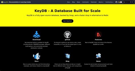 Keydb The Fast And Reliable Key Value Database