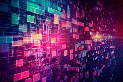 Premium Ai Image Image With A Blend Of Digital Circuitry Data Visualizations And Marketing