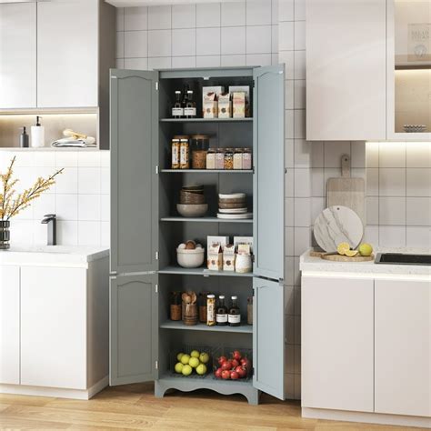 Free Standing Kitchen Pantry Cabinets Legs Hlr 72 Kitchen Pantry