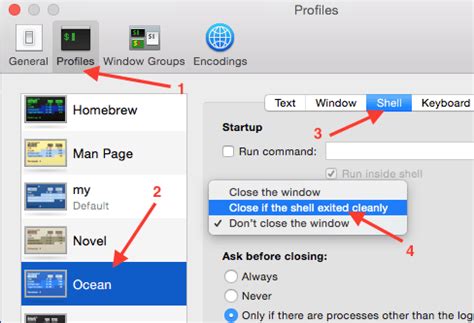Mac Terminal How To Close Shell On Exit InfoHeap