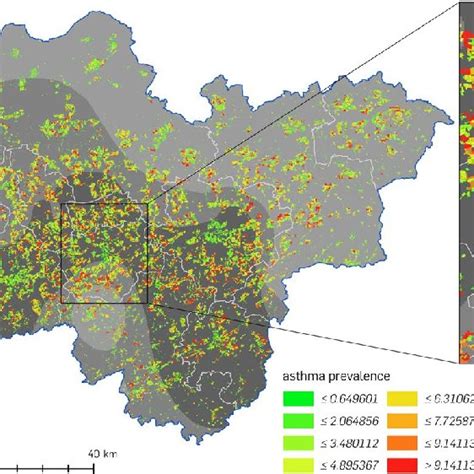 Asthma Prevalence And Air Pollution Clusters Download Scientific Diagram