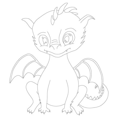 2 페이지 무료로 다운로드 가능한 용 도안 컬러링 벡터 And 일러스트 Freepik