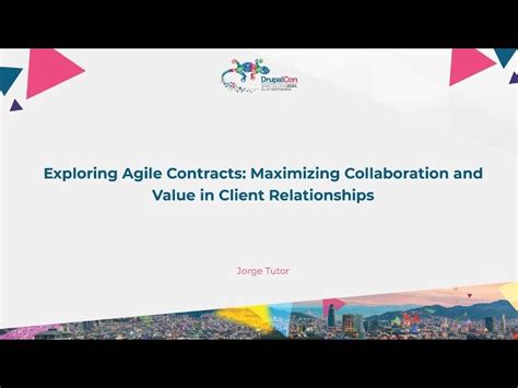 Free Video Exploring Agile Contracts Maximizing Collaboration And Value In Client