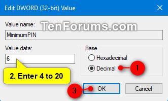 Specify Minimum PIN Length For BitLocker Startup In Windows Tutorials