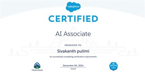 Sivakanth Pulimi On Linkedin Successfully Completed Ai Associate Certification 🎯