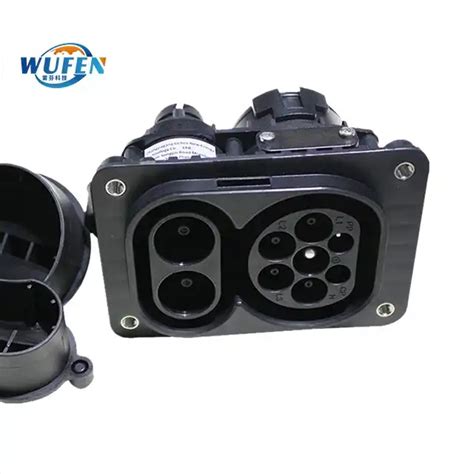 Ev Chademo Ccs2 Dc Charging Socket 80a 150a 200a Can Be Customized Cable Length