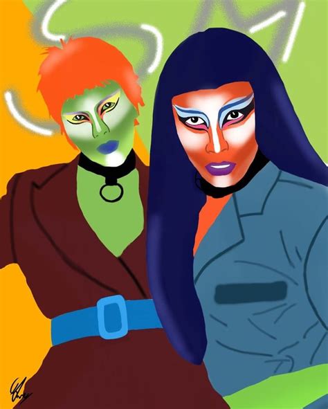 Mysnap บน Instagram “twins Queen 🔥 ️ Dragracefanart Dragraceth”