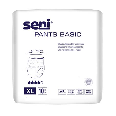 Seni Pants Basic Абсорбиращи гащи Xl х10 броя Аптеки 366