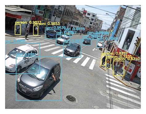 Detection Of Nine Vehicles And Five People Download Scientific Diagram