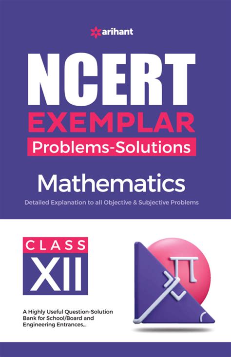 Arihant NCERT EXEMPLAR Problems Solutions Mathematics Class XII Bookwalas