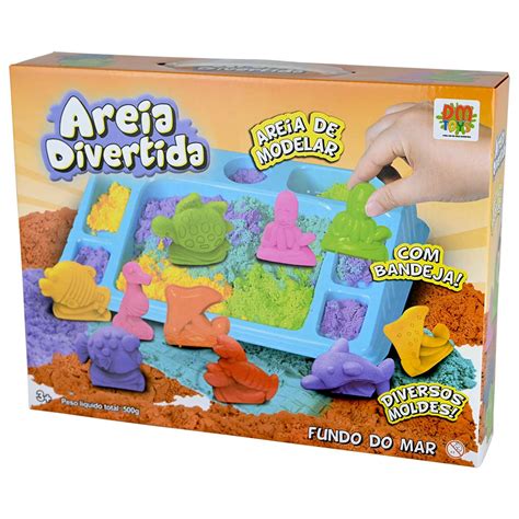 Areia Divertida Fundo Do Mar Dmt6642 Dm Toys Real Brinquedos