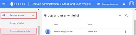 Manage External Users Aodocs Knowledge Base