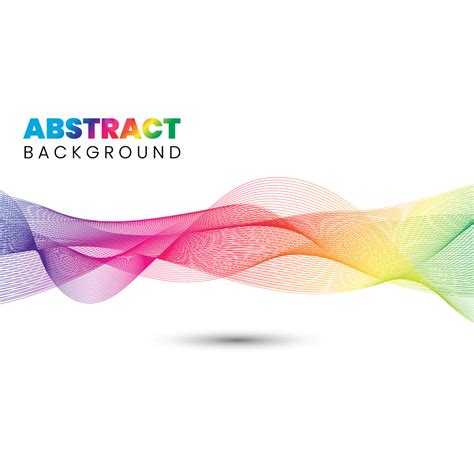 Colorful Abstract Wave Background Abstract Backghround Colorful Abstract Background Wave