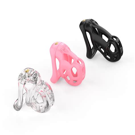 3d Printing Chastiy Cage Male Pink Small Chastity Cage