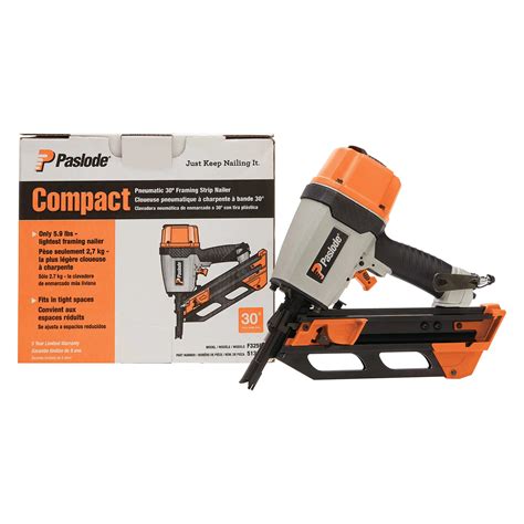 Pneumatic Compact 30 Degree Framing Nailer Paslode