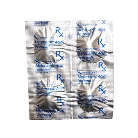 Dolfenal 500mg Mefenamic Acid 4tablets Dolfenal Brands ပစ္စည်းအမျိုးအစားများ Citymall Site