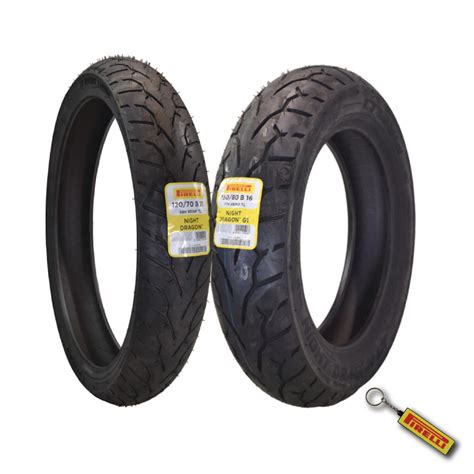 Pirelli Night Dragon Tire Set 12070b21 Mc 68h Reinftl Front And 150