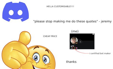 Make A Fully Custom Discord Bot By Qrotten Fiverr