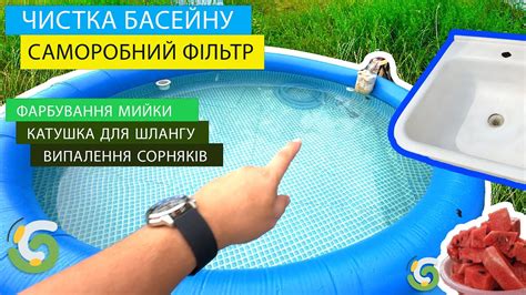 Чистка басейну катушка для зберігання садового шлангу фарбування мийки та боротьба з бурянами