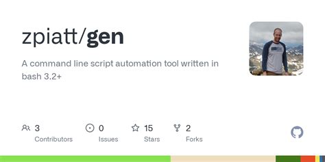Github Zpiattgen A Command Line Script Automation Tool Written In