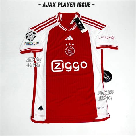 Jual Jersey Ajax Home Player Issue 2324 Shopee Indonesia