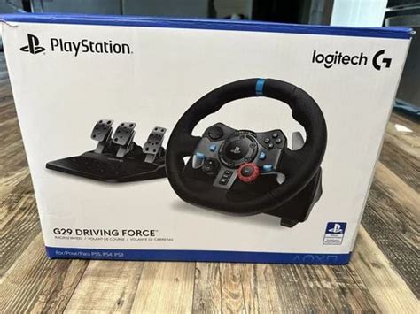 Logitech G29 Dual Motor Driving Force Racing Wheel For Ps5 Ps4 Ps3 Pc