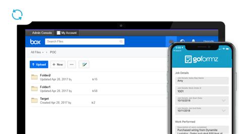the goformz and box integration goformz